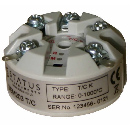 SEM203/TC Transmitter by STATUS INSTRUMENTS