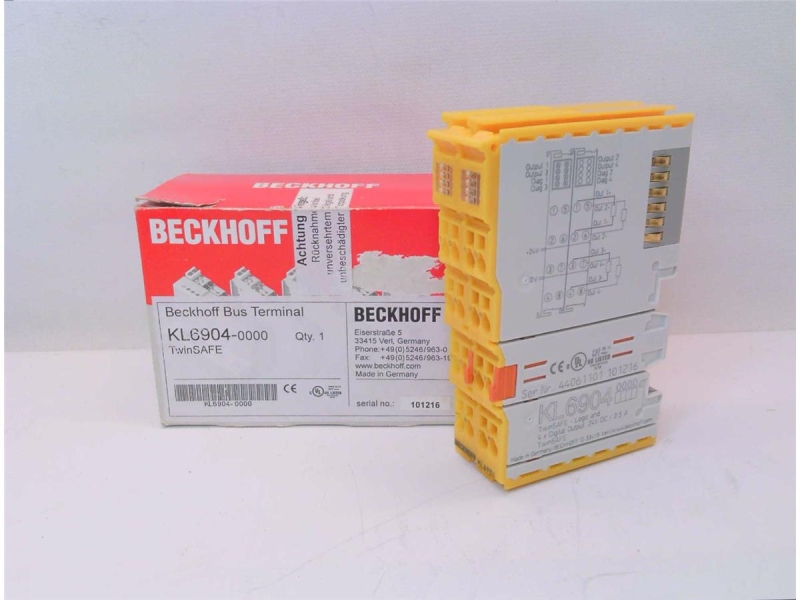 KL6904-0000 PLC Module/Rack by BECKHOFF