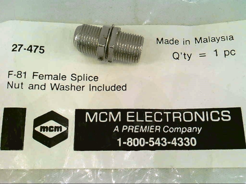 27-475 Nut/Bolt/Rod/Washer by MCM ELECTRONICS