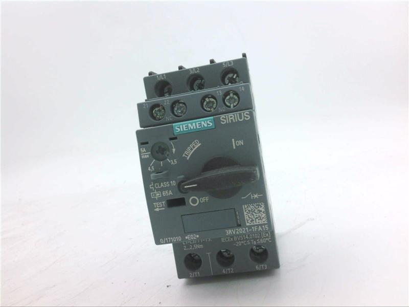 3RV2021-1FA15 Molded Case Circuit Breaker by SIEMENS