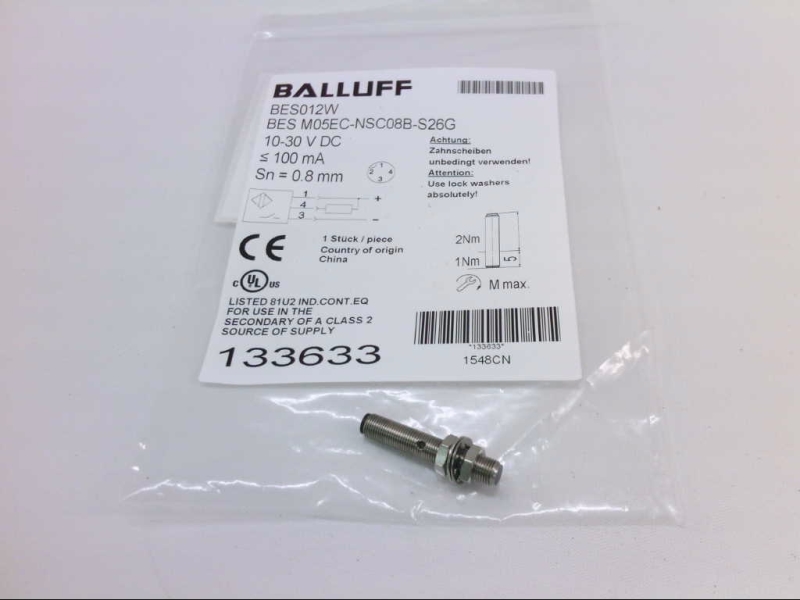 BES M05EC-NSC08B-S26G Proximity Switch by BALLUFF
