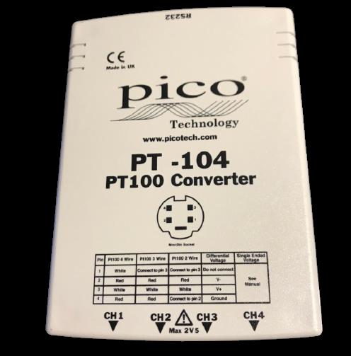PT-104 Temperature/Process Control by PICO