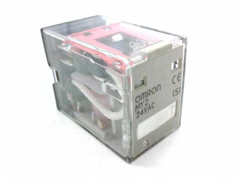 MY2 24VAC S Relay/Socket by OMRON