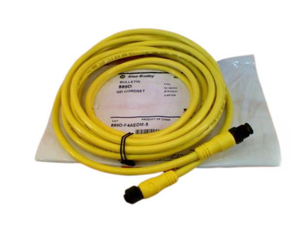 889D-F4AEDM-5 QD Cable/Cord Set by ALLEN BRADLEY