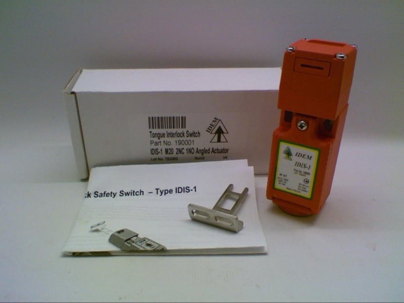 190001 Safety Interlock Switch by IDEM SAFETY SWITCHES
