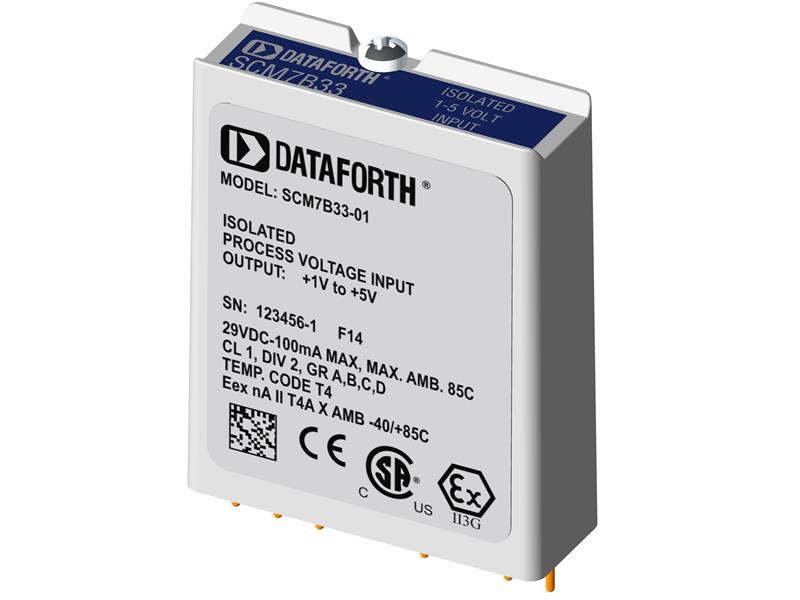 SCM7B33-01 Signal Conditioner/Transmitter by DATAFORTH