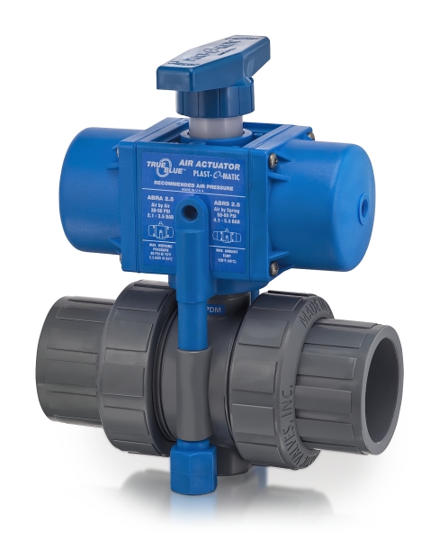 ABRS125VS-PV-LS Ball Valve by PLAST-O-MATIC