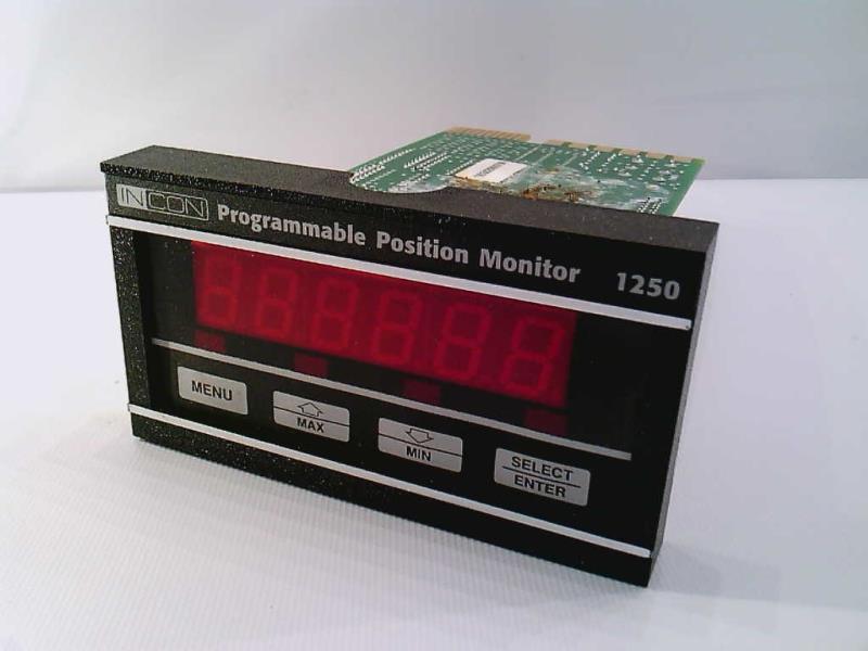 1250B-1-R-M Panel Meter by INCON