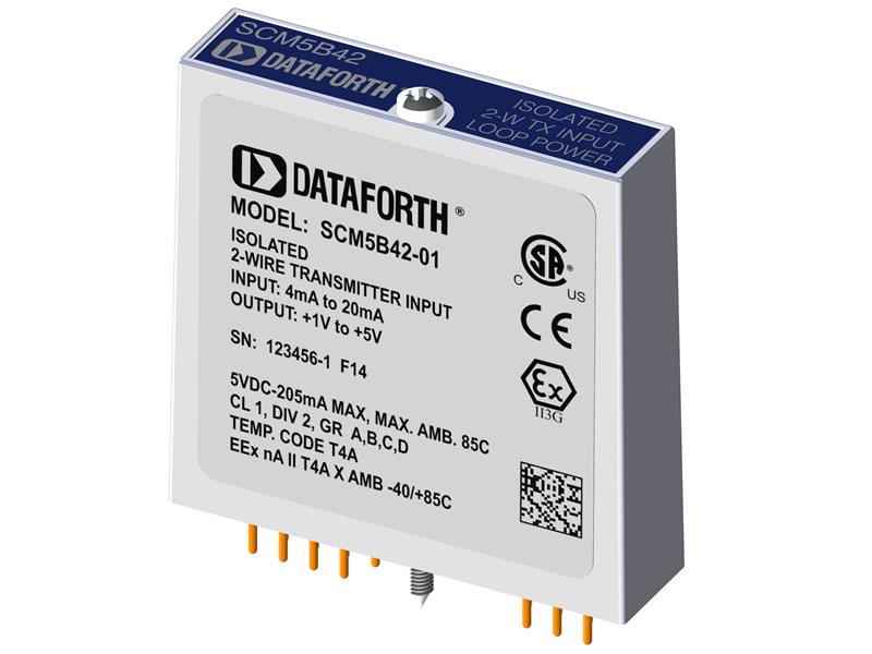 SCM5B42-01 Signal Conditioner/Transmitter by DATAFORTH
