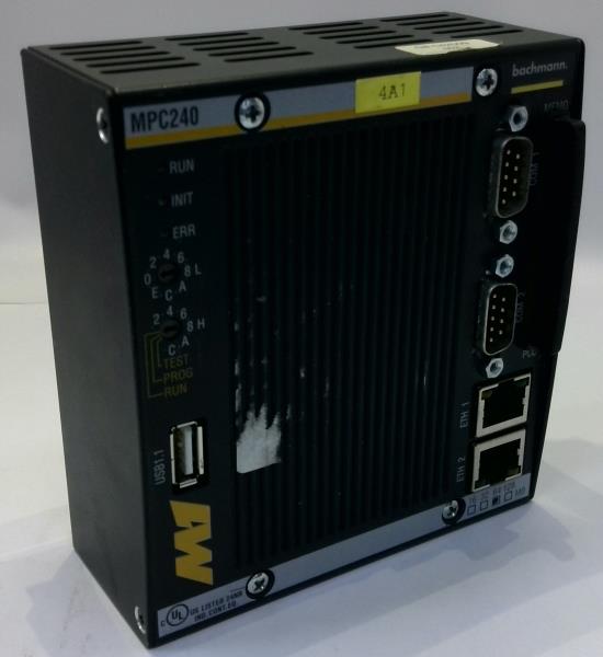 MPC-240-64/128MB PLC Module/Rack by BACHMANN ELECTRONIC