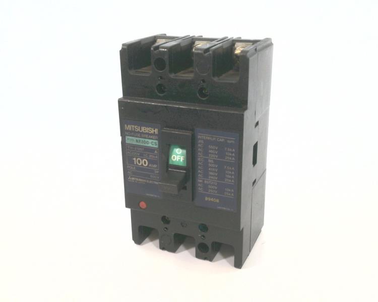 NF100-CS-3P-100A Molded Case Circuit Breaker by MITSUBISHI