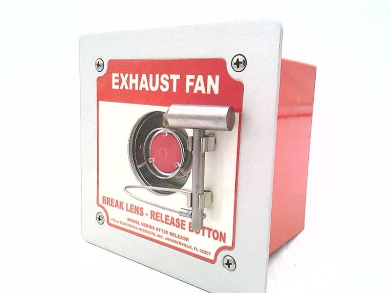 ST120FN1SL-EXHAUST FAN Pushbutton by PILLA ELECTRICAL PRODUCTS