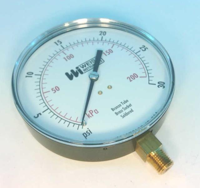 TL45-030-4L Pressure Gauge by WEISS INSTRUMENTS