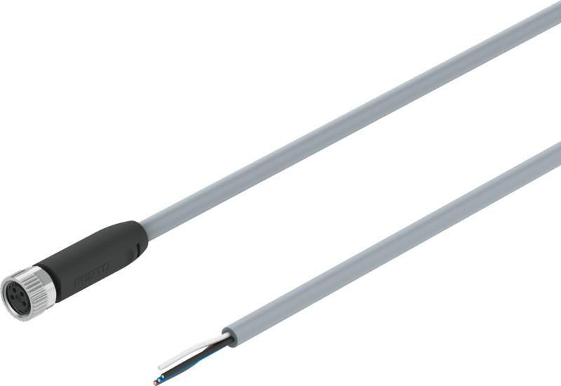 NEBA-M8G4-U-2.5-N-LE4 Electrical Cable/Wire by FESTO