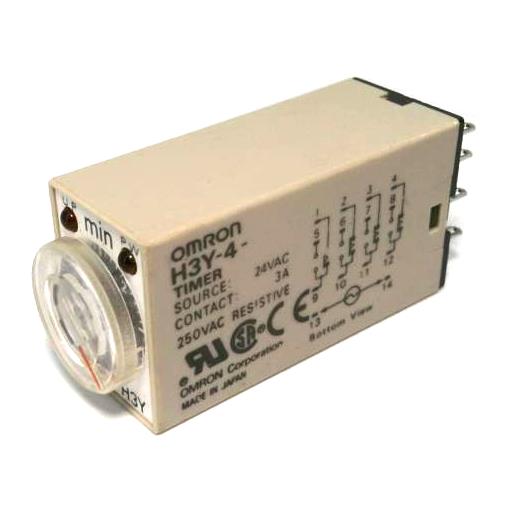 H3Y-4 AC24 60M Time Delay Relay by OMRON