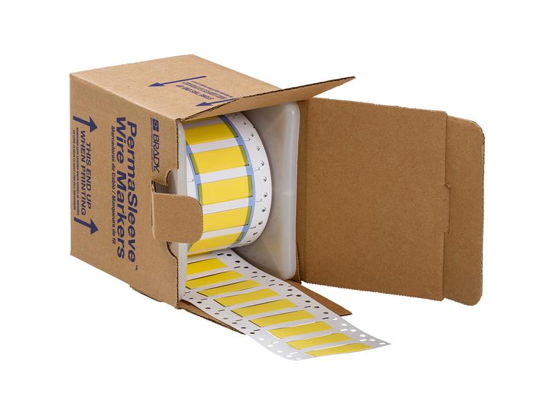 PS-375-2-YL-S-2 Wire/Terminal Marker by BRADY
