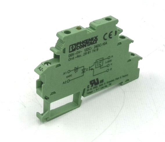 DEK-OV- 12DC/ 24DC/ 10 Solid State Overload/Relay by PHOENIX CONTACT