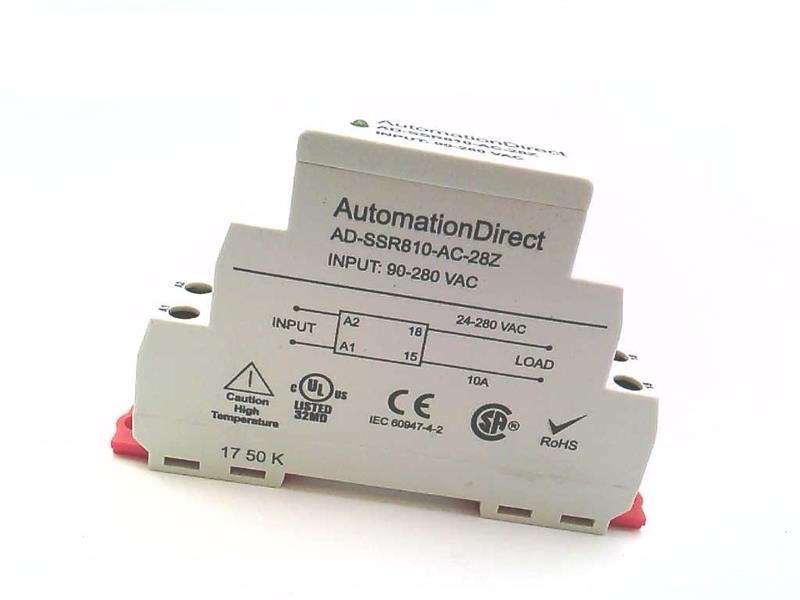 AD-SSR810-AC-28Z Solid State Overload/Relay par AUTOMATION DIRECT