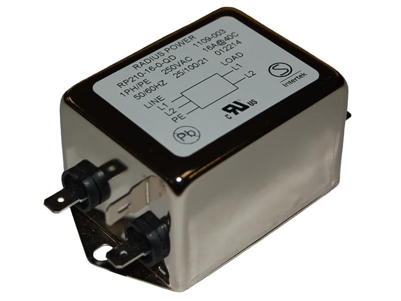 RP210-3-2.2-QD RFI/EFI/EMI Noise Filter by ASTRODYNE TDI