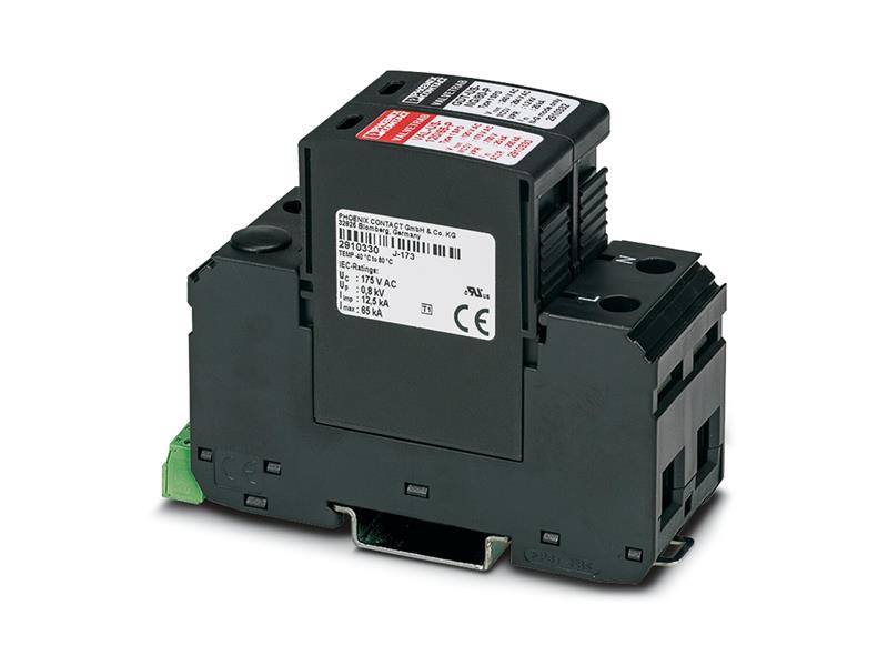 VAL-US-120/65/1+1-FM Surge Arrestor/Suppressor by PHOENIX CONTACT