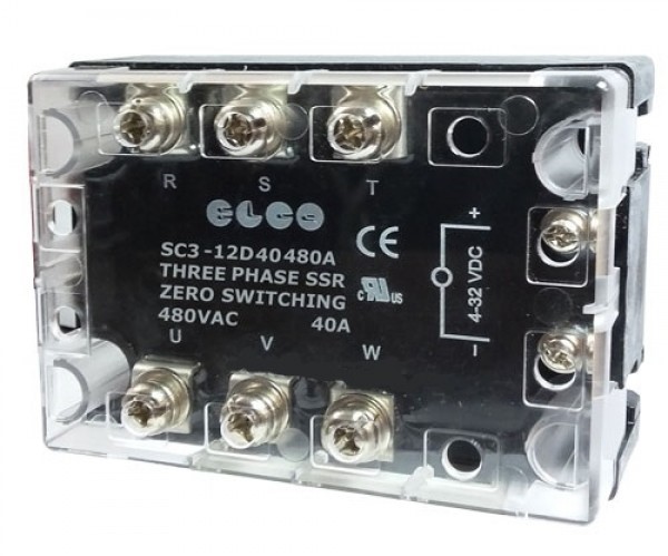 SC3-12D40480A Solid State Overload/Relay by EL CO SRL