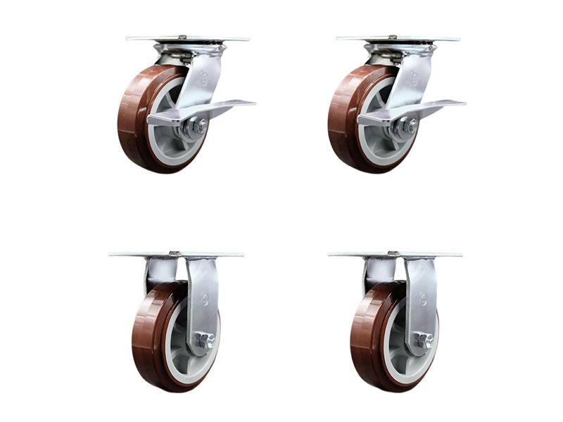 SCC-35S620-PPUR-SLB-2-R-2 Caster by SERVICE CASTER CORPORATION