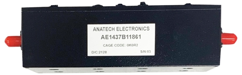 AE1437B11861 RFI/EFI/EMI Noise Filter by ANATECH ELECTRONICS