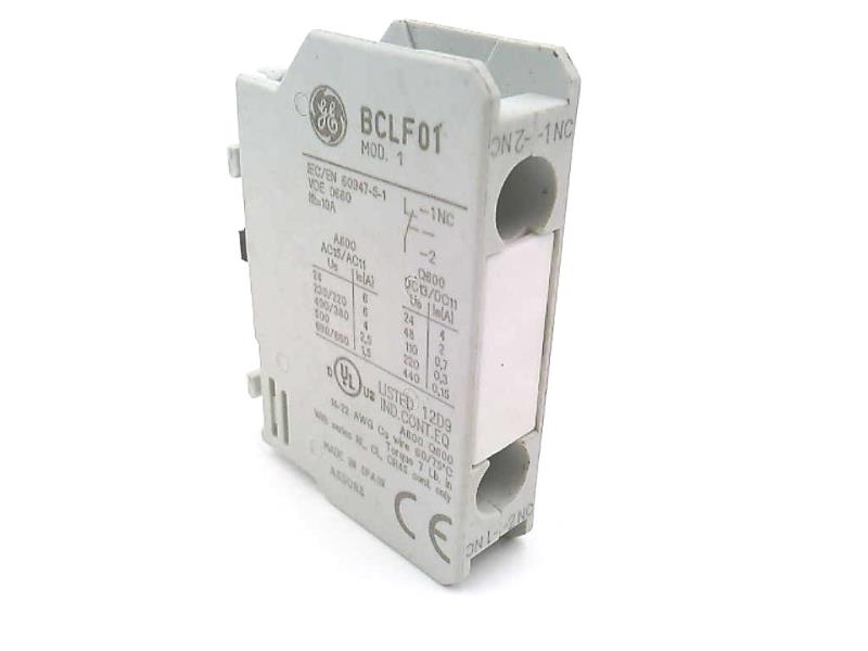 BCLF01 Auxiliary Contact by GENERAL ELECTRIC