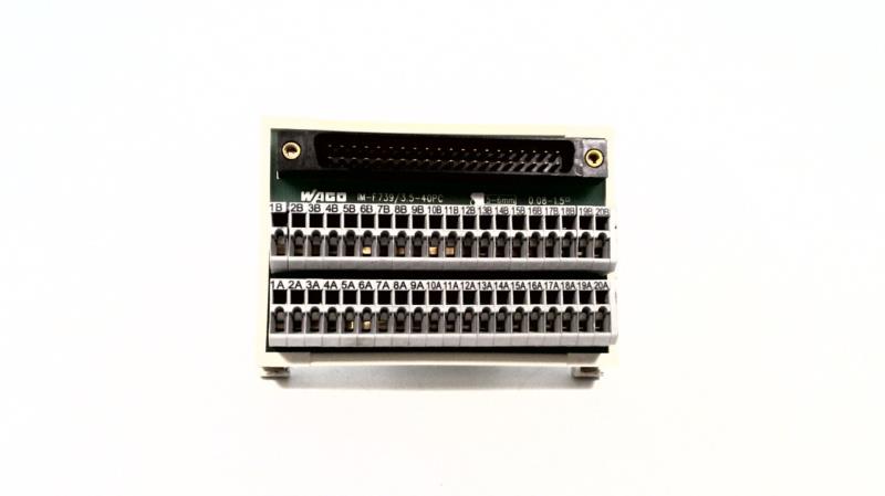 IM-F739/3.5-40PC Terminal Blk/Strip Wiring Dev by WAGO
