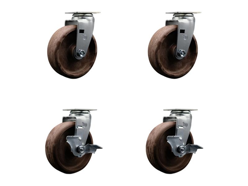 SCC-20S620-GFNRHT-2-TLB-2 Caster by SERVICE CASTER CORPORATION