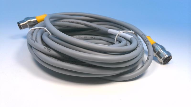 RKV 4.4T-8-RSV 4.4T QD Cable/Cord Set by TURCK