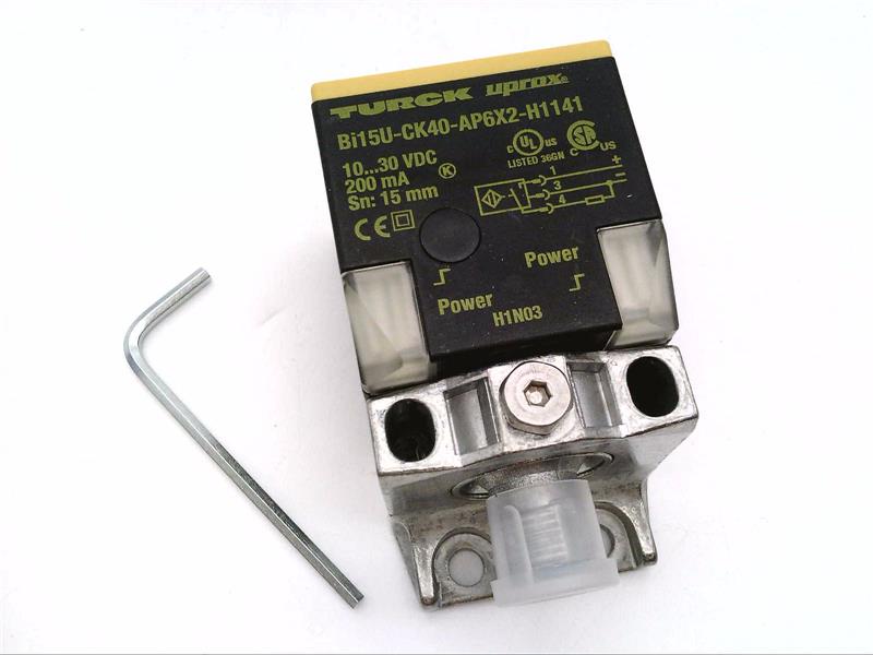 BI15U-CK40-AP6X2-H1141 W/BS2.1 Inductive Sensor by TURCK