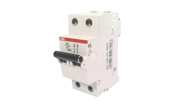 S202-K32 Din Rail Mount Circuit Breaker by - ABB - ASEA BROWN BOVERI