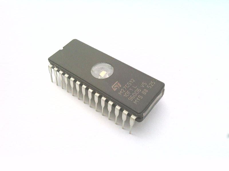 M27C512-10F1 Memory IC by ST MICRO