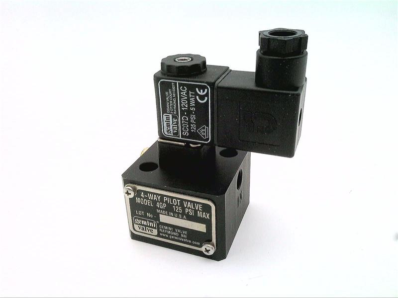 4GP-SC07D-120VAC-DS Control Valve by GEMINI VALVE