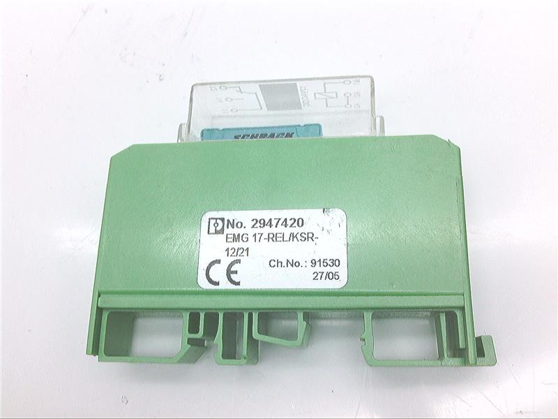 EMG 17-REL/KSR- 12/21 Relay/Socket by PHOENIX CONTACT