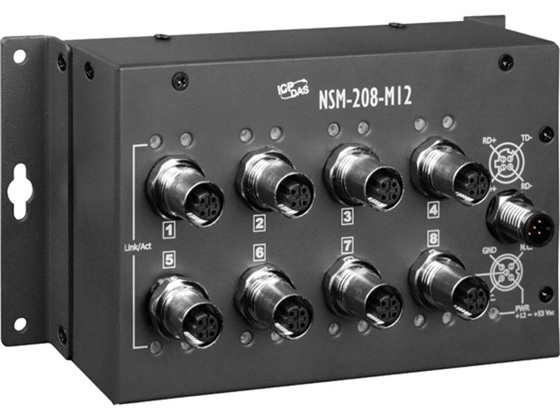 NSM-208-M12 Selector Switch by ICP DAS USA
