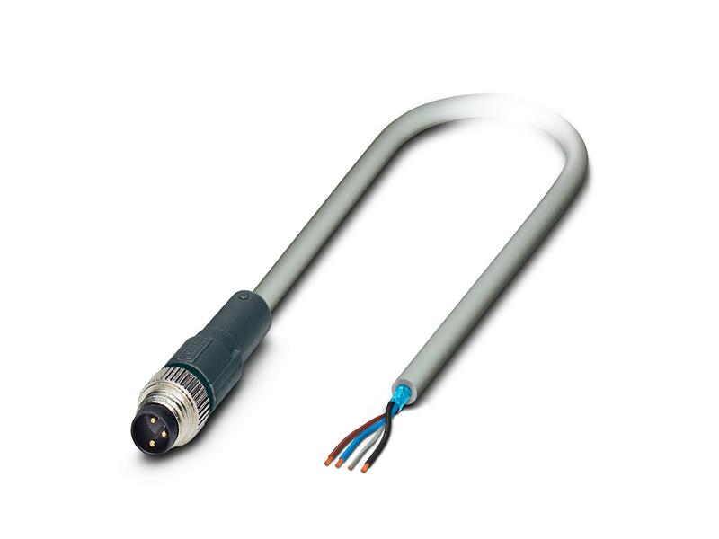 SAC-3P-M8MS/10,0-680 FDN QD Cable/Cord Set by PHOENIX CONTACT