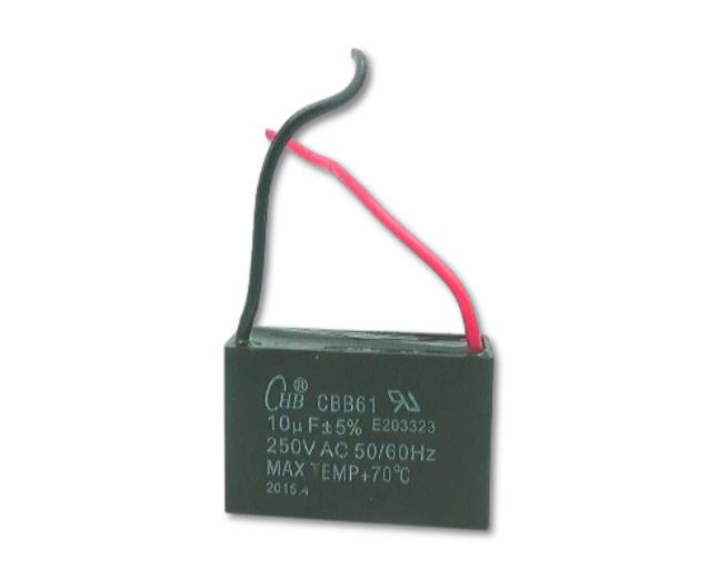 CBB61-10UF-250VAC Capacitor by CHB