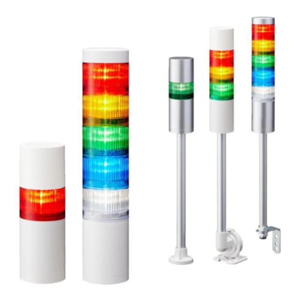 LR6-1M2WJNW-C Stack Light by PATLITE