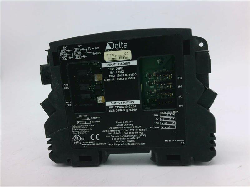 EBM-404-H PLC Module/Rack by DELTA CONTROLS