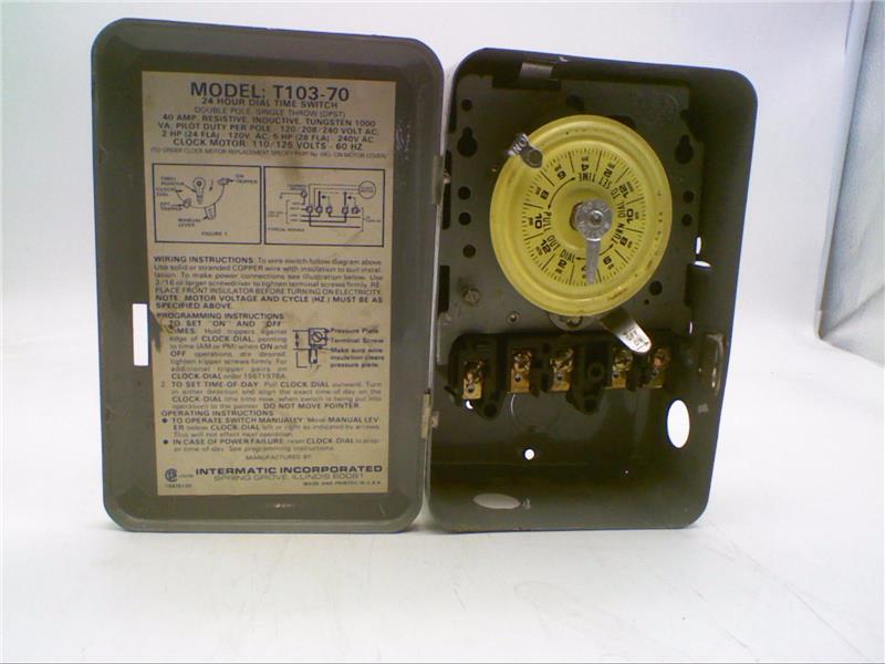 T103.70 Timer/Counter by INTERMATIC