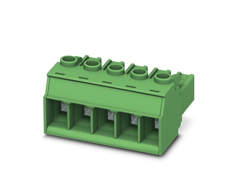 PC 5/ 4-ST1-7,62 BK Connector/Terminal/Pin by PHOENIX CONTACT