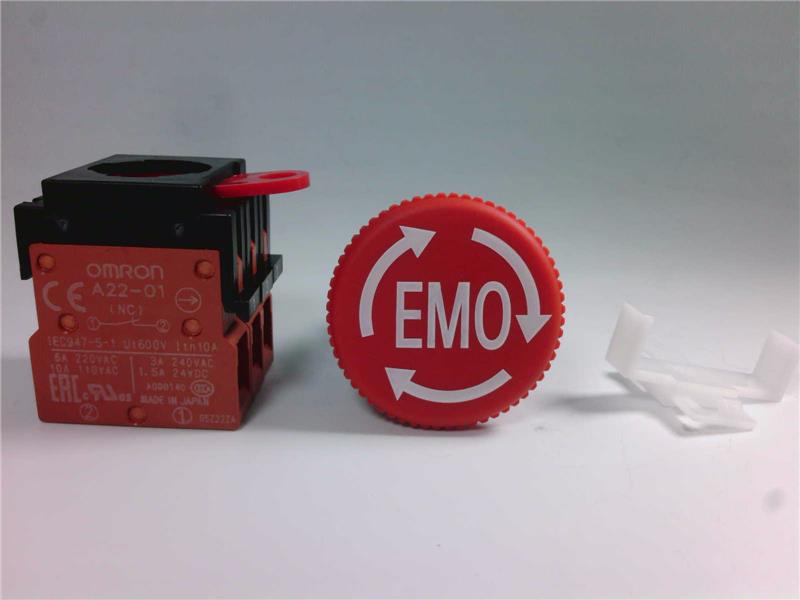 A22E-M-03-EMO Pushbutton by OMRON