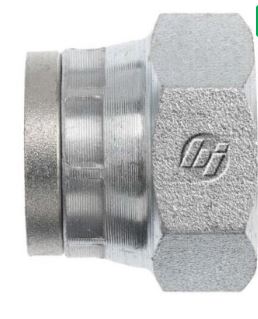 9644-C-08-SS Hydraulic Hose Fitting & Accessories by BRENNAN