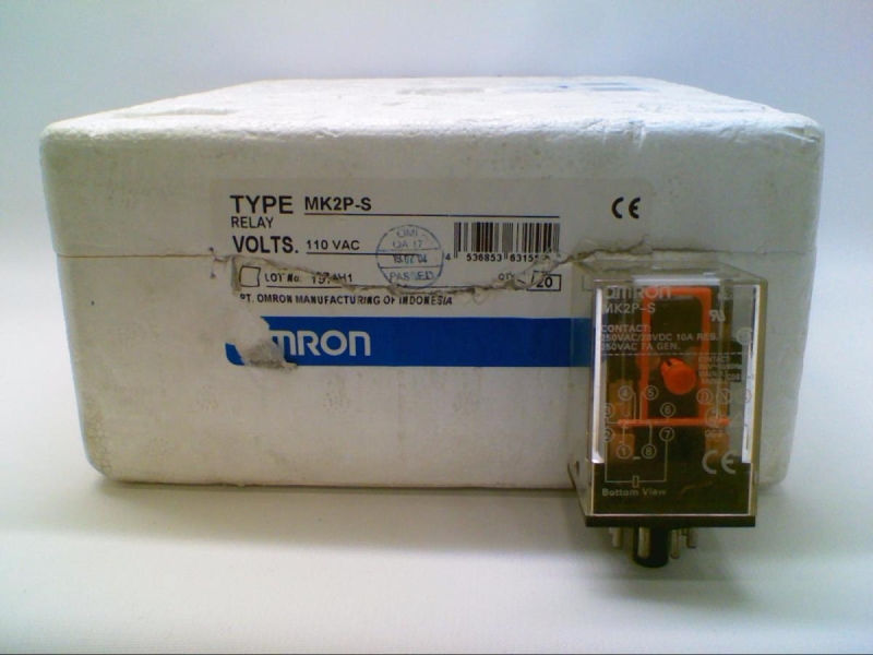 MK2P-S-AC110 Relay/Socket by OMRON