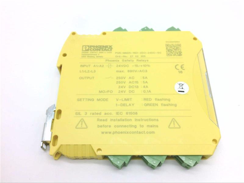 PSR-MM25-1NO-2DO-24DC-SC Safety Relay by PHOENIX CONTACT