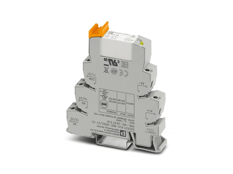 PLC-RSC- 60DC/21-21AU Relay/Socket by PHOENIX CONTACT