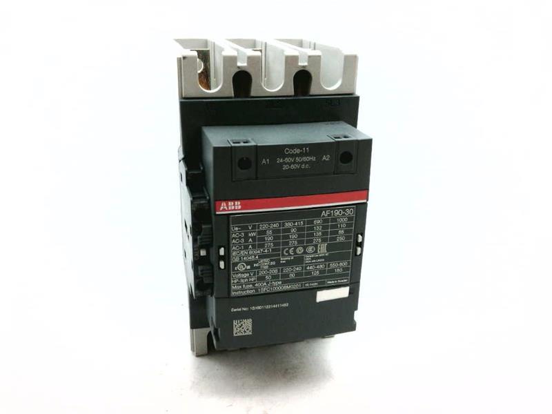 AF190-30-11-11 Contactor by - ABB - ASEA BROWN BOVERI