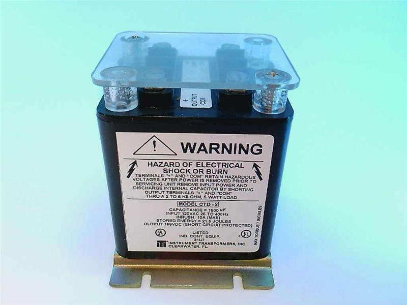 CTD-2 Capacitor by INSTRUMENT TRANSFORMERS INC